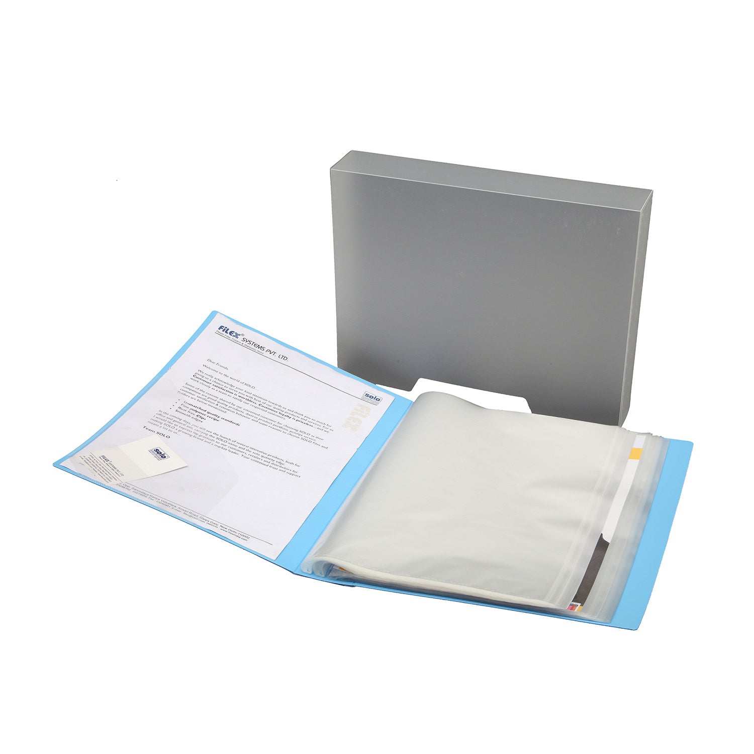 Display File – 100 Pockets, A4 size (DF205) – Filex Systems Pvt Ltd